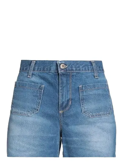 MERCI Denim Shorts - Blue