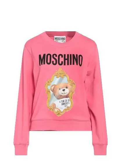 Moschino Cotton Fleece Sweatshirt - Pink