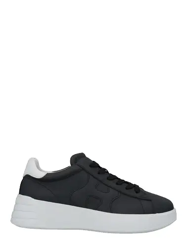 Hogan Leather Sneakers - Black