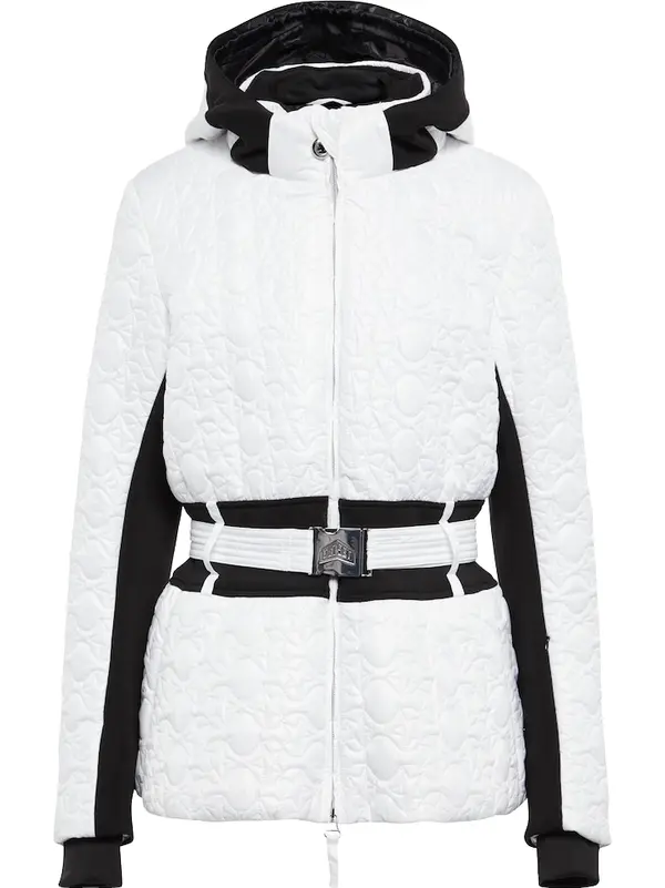 JETSET Audrey Padded Ski Jacket - White
