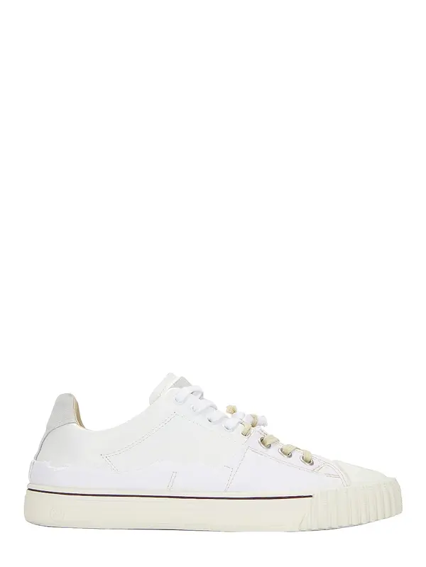 MAISON MARGIELA Evolution Low Sneakers - White & Off White