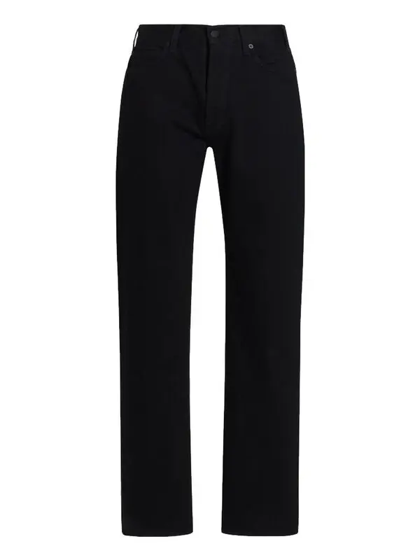 NILI LOTAN Billie Straight-leg Jeans - Black