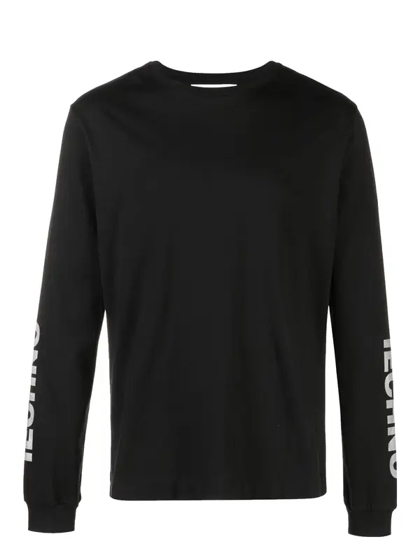 1017 Alyx 9sm Techno Long-sleeved T-shirt - Black