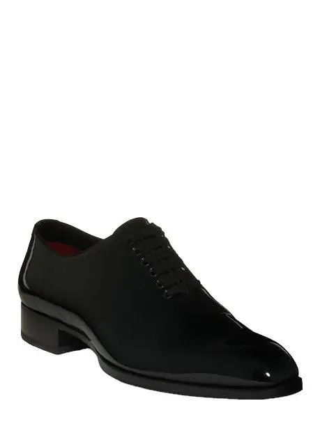 TOM FORD Patent Leather Oxford - Black