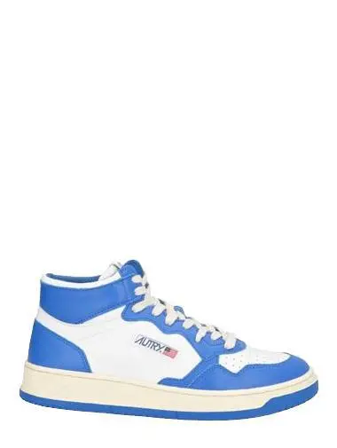 AUTRY Leather High-top Sneakers - Blue