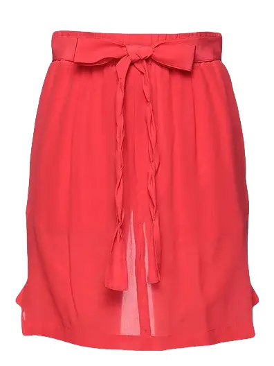 MAISON JEJIA Mini Flared Skirt - Red