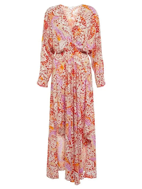 Poupette St Barth Ilona Printed Maxi Dress - Multicoloured