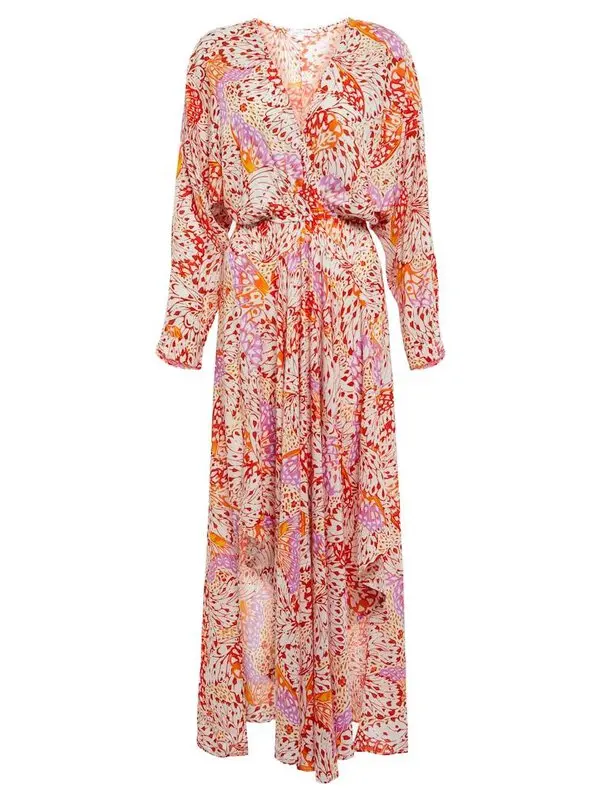 Poupette St Barth Ilona Printed Maxi Dress - Multicoloured