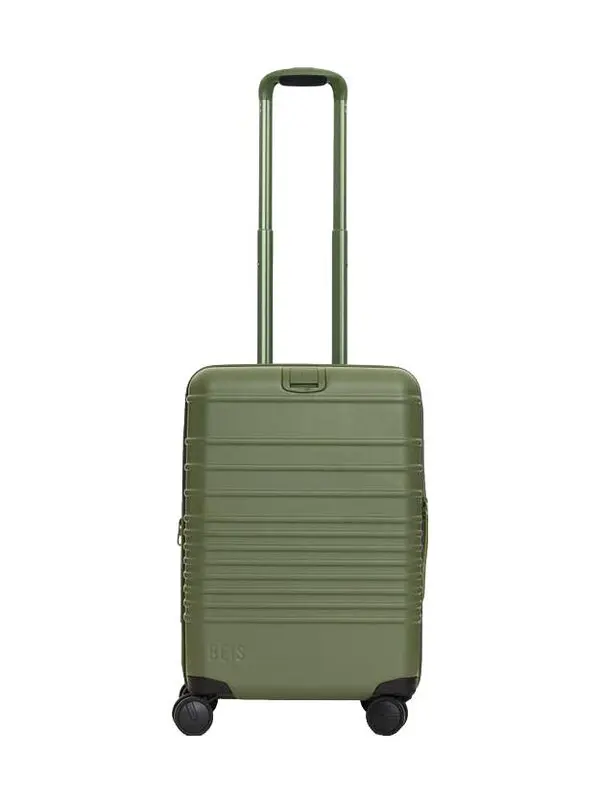 BEIS The Carry-on Roller Suitcase - Olive