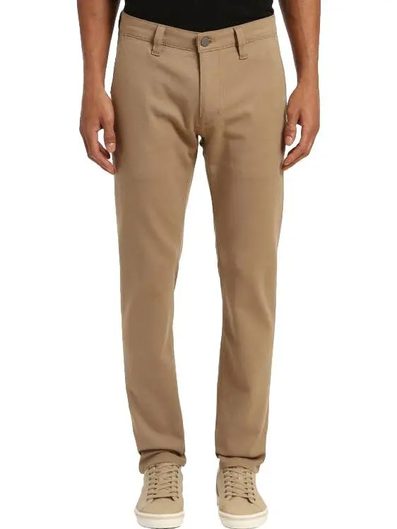 34 Heritage Verona Slim Fit Straight Leg Chino Pants - Khaki