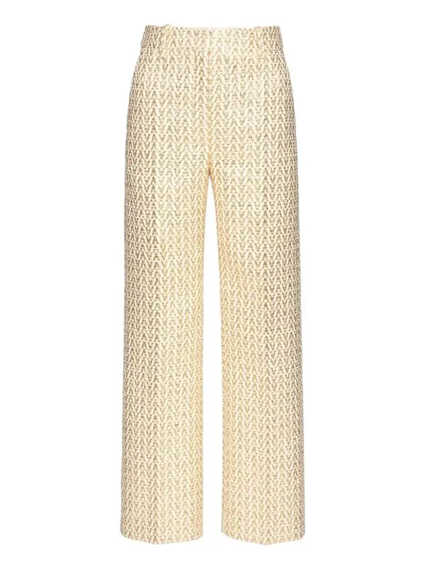 Valentino Garavani Optical Trousers - Gold