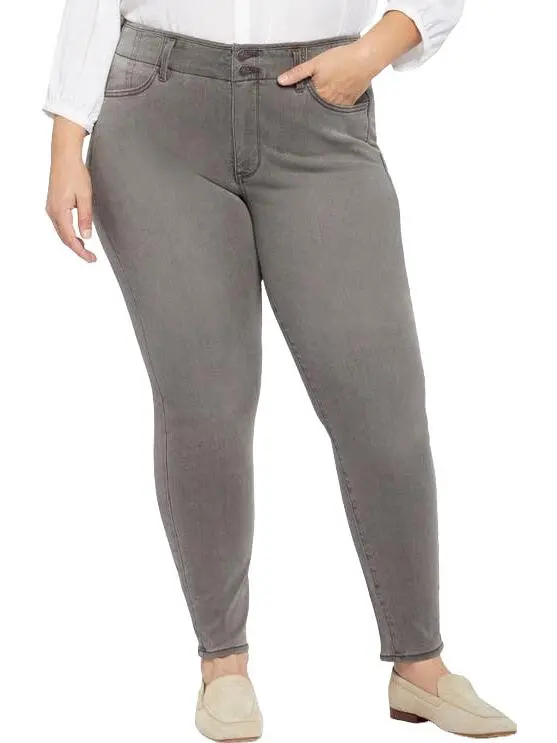 NYDJ Ami Hollywood High Waist Skinny Jeans - Smokey Mountain