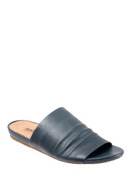 Softwalk Camano Slide Sandal - Navy