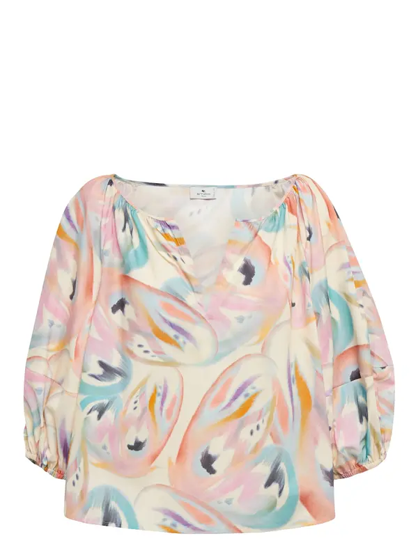 Etro Printed Oversized Blouse - Multicoloured