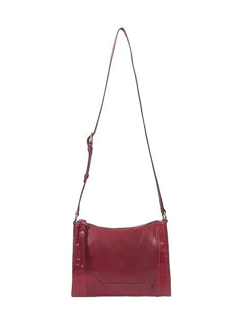 THE FRYE COMPANY Melissa Zip Crossbody Handbag - Red