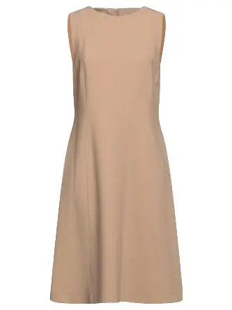 Rosso35 Midi Flared Dress - Beige