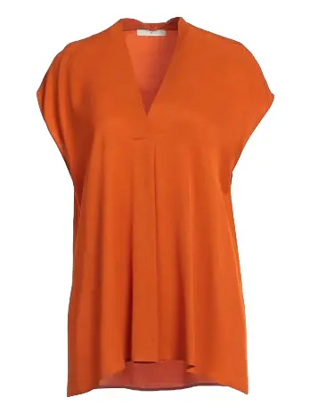 Beatrice B Jacquard Woven Top - Orange