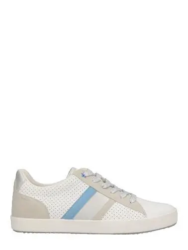 Geox Leather Sneakers - White