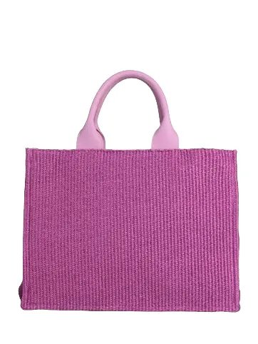 MARC ELLIS Textile And Leather Tote - Purple