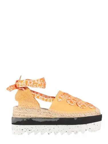 Stella McCartney Espadrilles In Organic Fibres - Mandarin