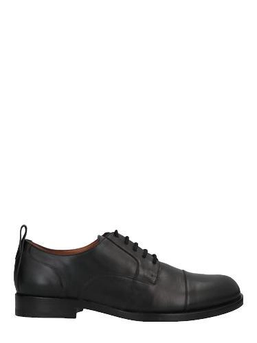 Valentino Garavani Soft Leather Lace-up Derby Shoes - Black