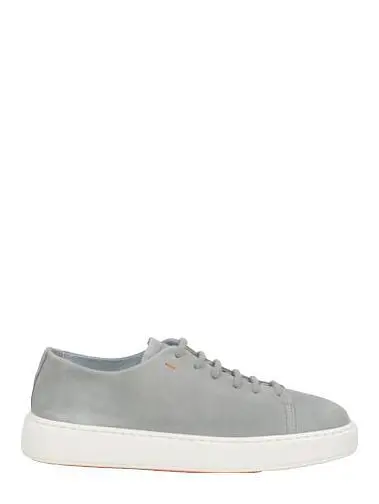 Santoni Leather Sneakers - Grey