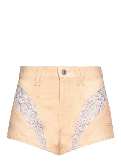 Isabel Marant Denim Hot Pants - Orange