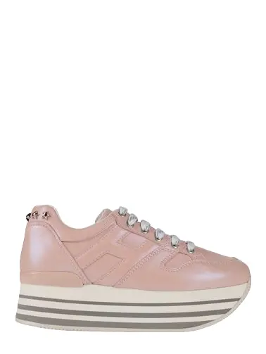Hogan Leather Low-top Sneakers - Pink