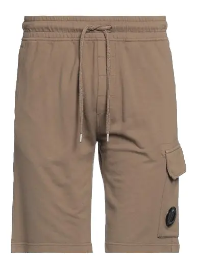 C.P. COMPANY Cotton Cargo Shorts - Brown