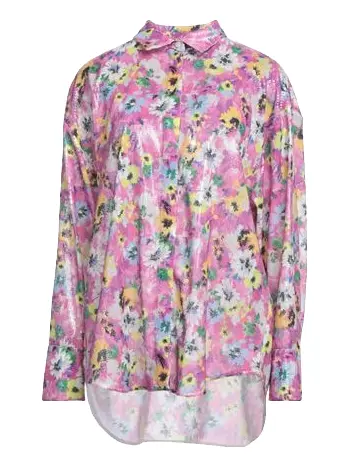 MSGM Floral-print Shirt - Purple