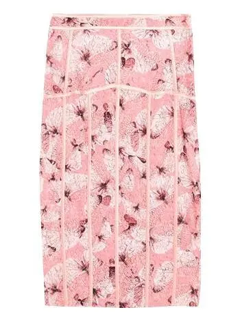 Elisabetta Franchi Midi Pencil Skirt - Pink