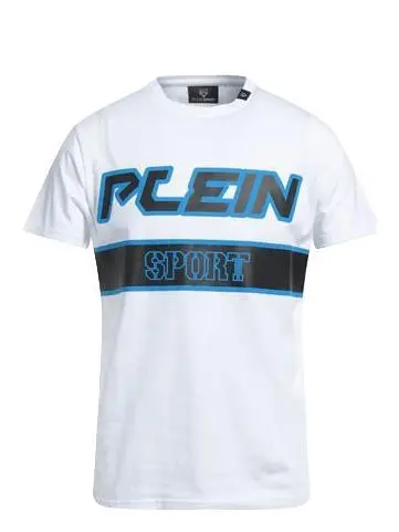 PLEIN SPORT T-shirt Size Cotton, Elastane - White