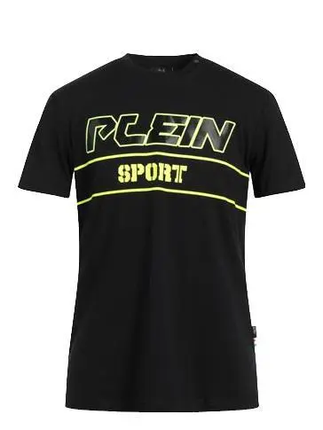 PLEIN SPORT T-shirt Size Cotton, Elastane - Black