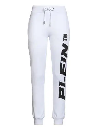 Philipp Plein Tapered Leg Fleece Pants - White