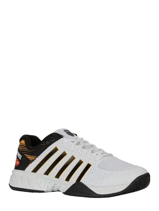 K-Swiss Express Light Pickleball Athletic Shoe - White/daffodil