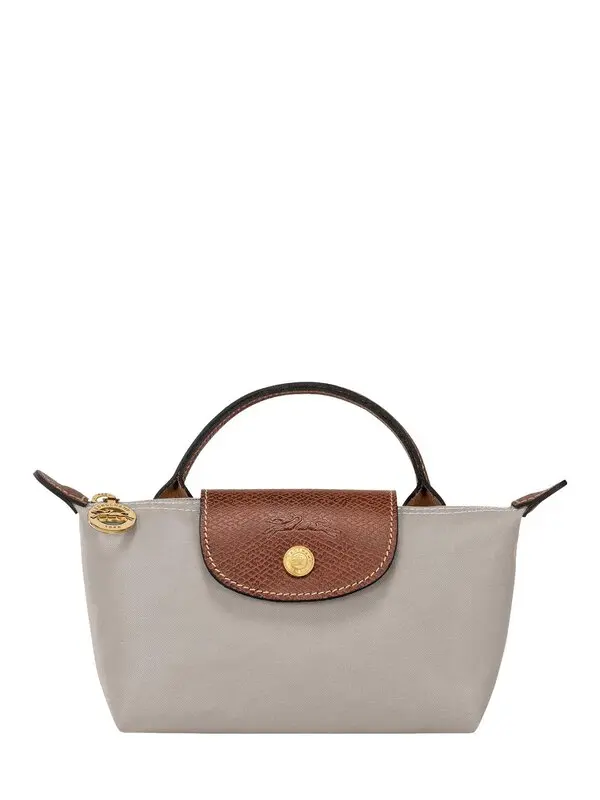 Longchamp Le Pliage Cosmetics Case - Pebble
