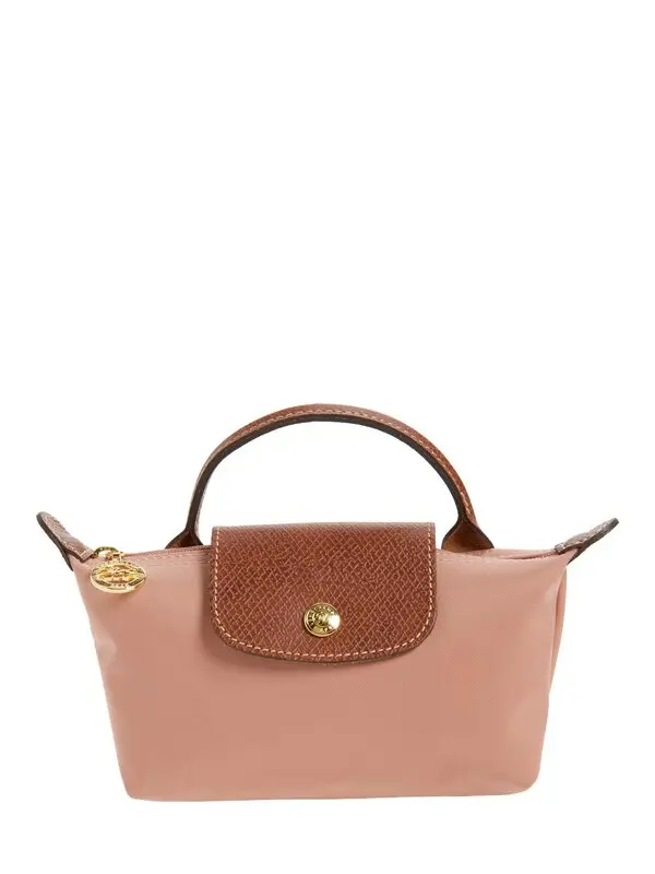 Longchamp Le Pliage Cosmetics Case - Pink Tea