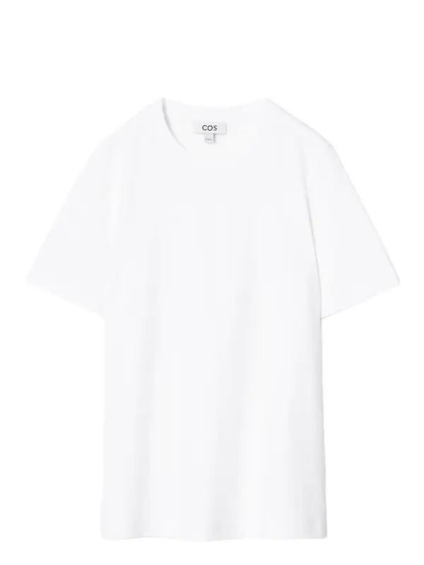Cos 24/7 Regular Fit T-shirt - White