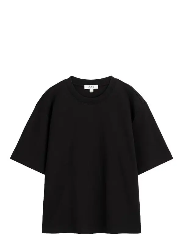 Cos Oversized T-shirt - Black