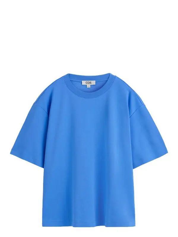 Cos Oversized T-shirt - Blue