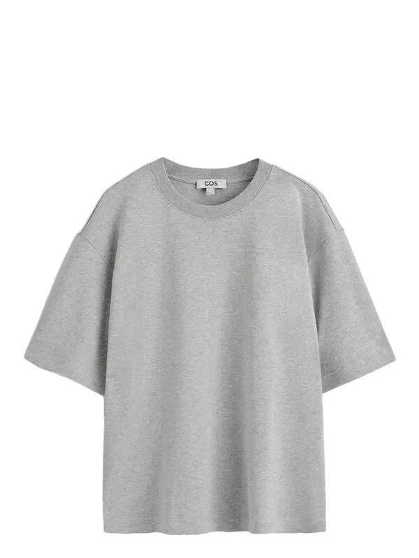 Cos Oversized T-shirt - Gray