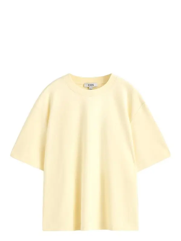 Cos Oversized T-shirt - Yellow