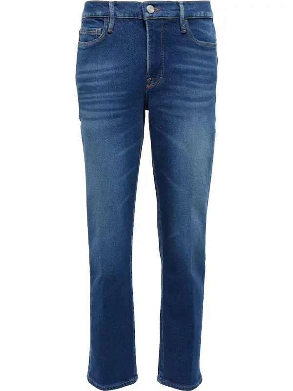 FRAME Le Nouveau Straight Leg Jeans - Blue