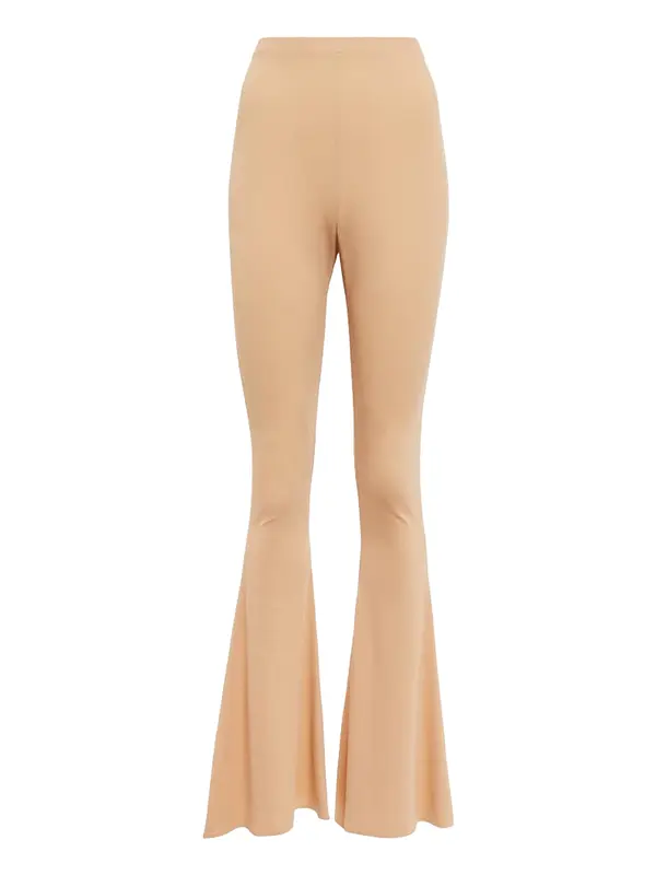 Magda Butrym High-rise Flared Pants - Beige