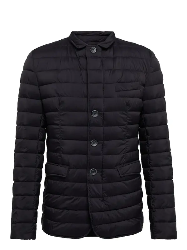 Herno Il Giacco Quilted Jacket - Blue