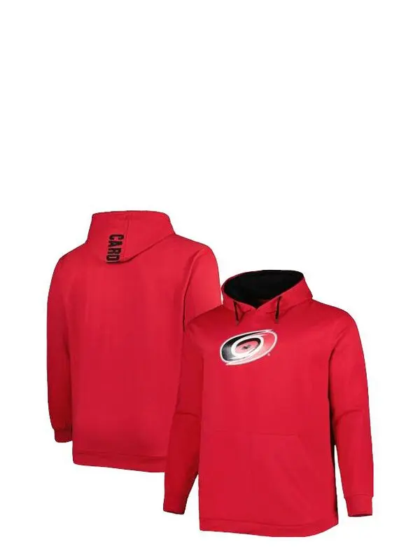 Profile Carolina Hurricanes Fleece Pullover Hoodie - Red