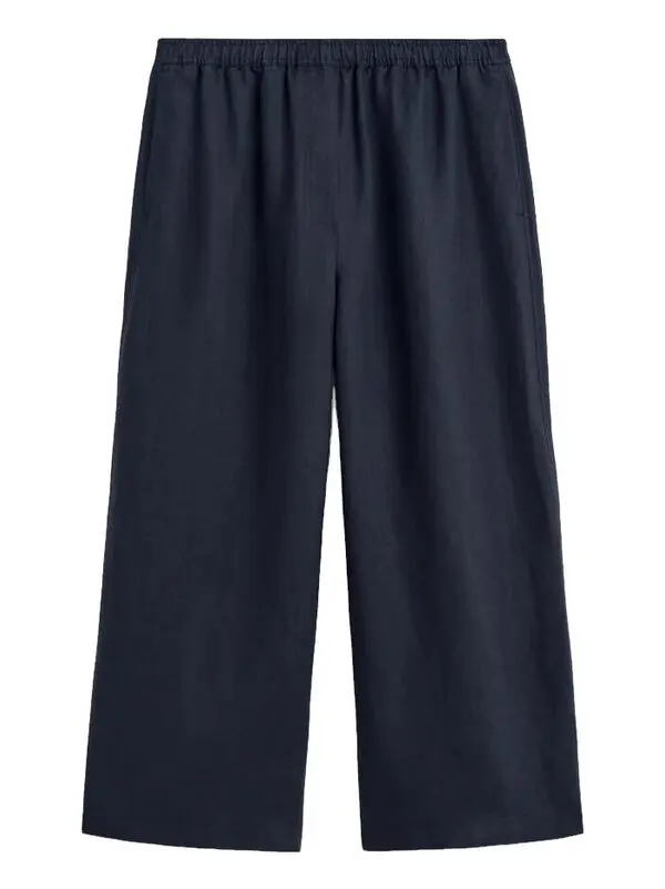 Cos Linen Culottes - Navy