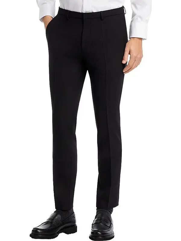 Hugo Hesten Super Extra Slim Fit Suit Pants - Black