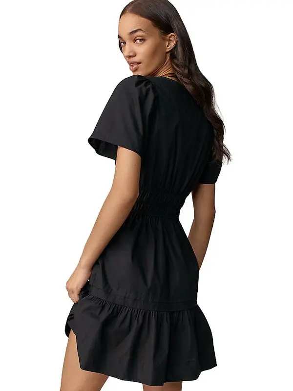 THE SOMERSET COLLECTION BY ANTHROPOLOGIE Somerset Mini Dress - Black
