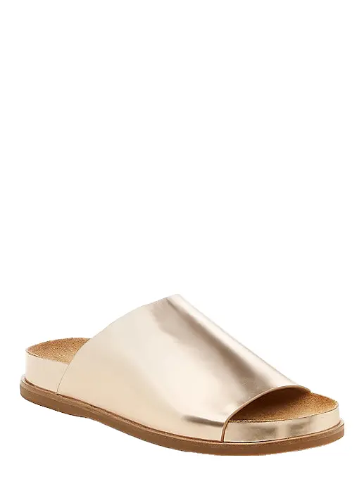 KELSI DAGGER BROOKLYN Squish Slides - Gold